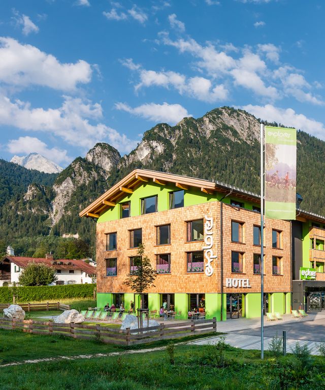 Standorte der Explorer Hotels in Deutschland und Österreich