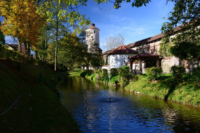 Stadtmauer, Tore und Türme in Isny im Allgäu