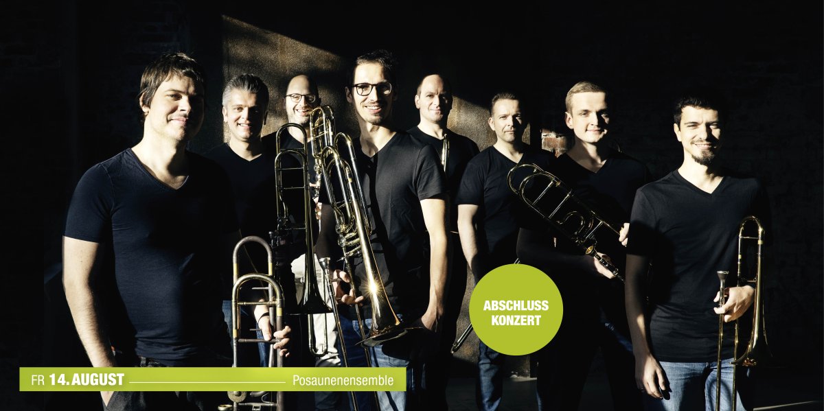 Veranstaltung: Abschlusskonzert TROMBONE UNIT HANNOVER am 14.08.2026