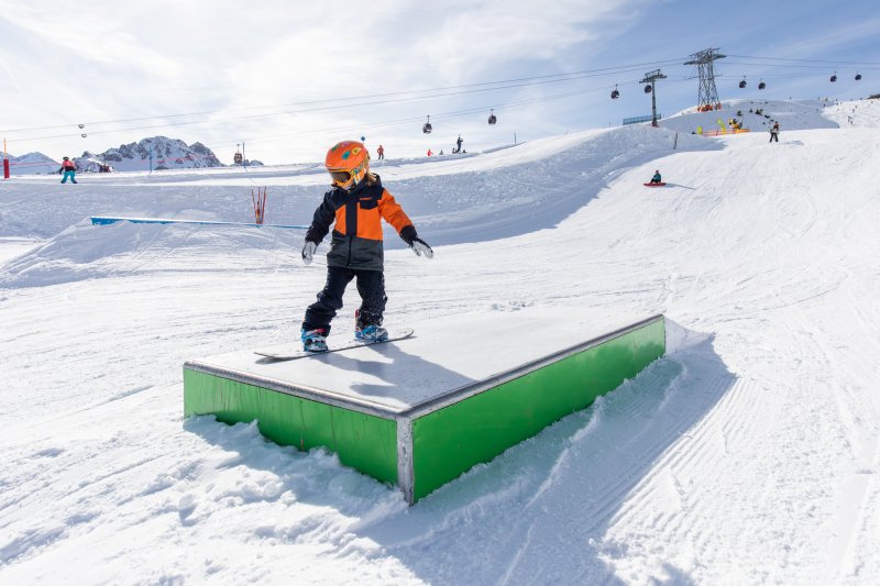 Funparks & Funslope für Freeskier und Snowboarder