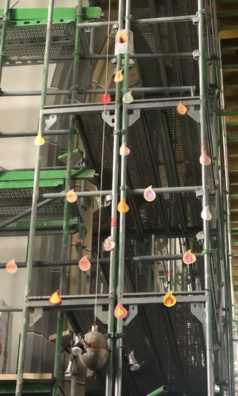 Flammen zu Pfingsten