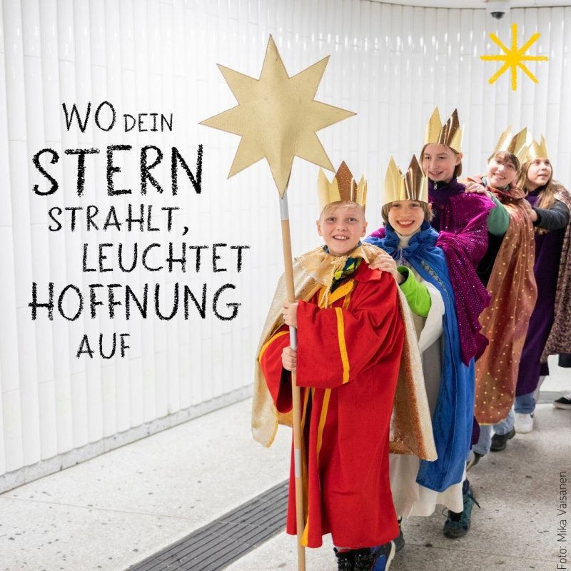 Segen bringen - Segen sein: Die Sternsinger kommen!