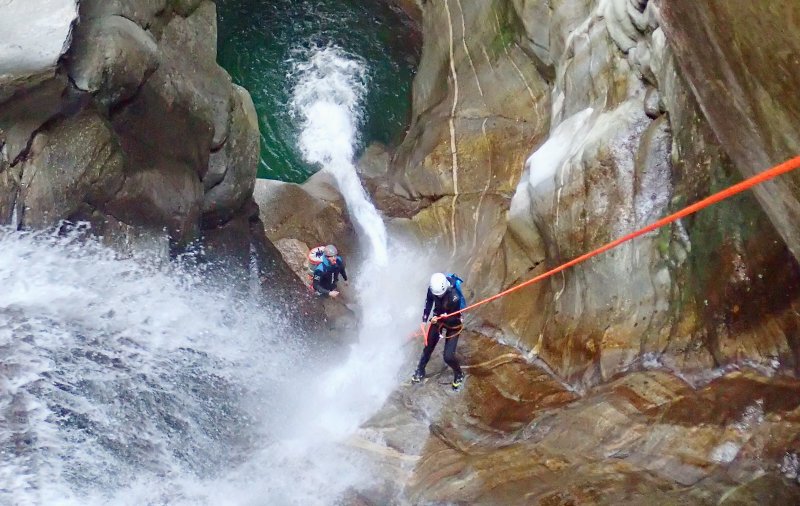 Canyoning Tessin Helicopter - Outdoor Zentrum Allgäu